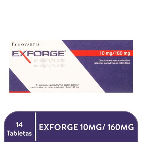 Comprar Exforge 10 160mg 14 Ea Walmart El Salvador