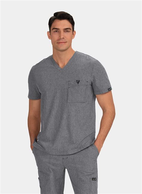 Koi Basics Bryan Mens Scrub Top Happythreads Uk