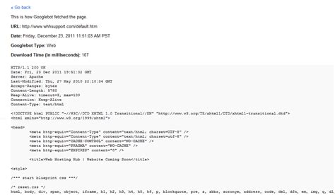 How To Use The Fetch As Googlebot In Google Webmaster Tools Web