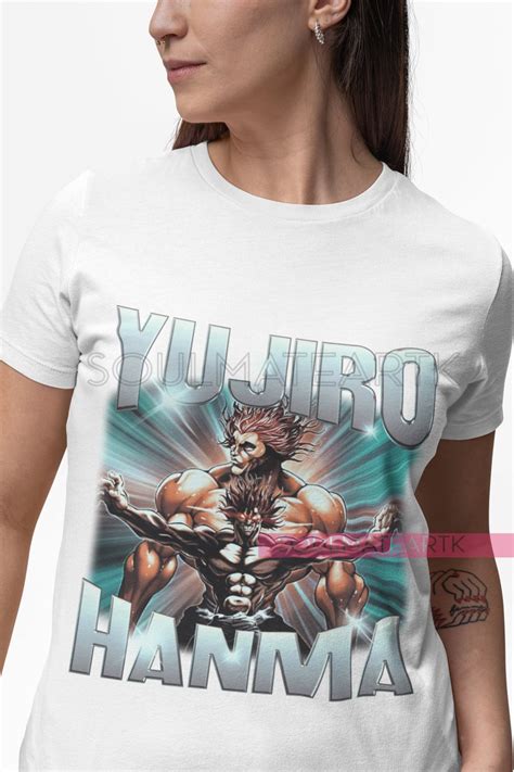 Yujiro Hanma Shirt Anime T Shirt Baki Hanma Series Manga Yujiro