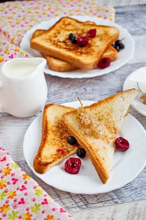 Eggless French Toast Recipe Cook Me Recipes