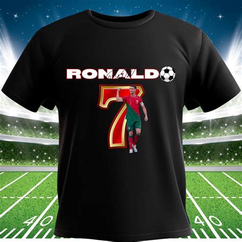 Cristiano Ronaldo Cr7 Png Soccer Fan T Shirt Design Digital Download