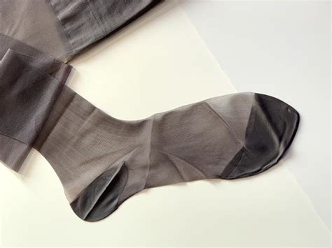 Mec Vintage Nylon Stockings Rht Nylons Grey Us 9 Long Legsware Shop