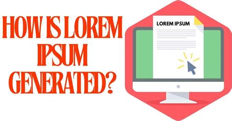 How Is Lorem Ipsum Generated Lipsum Hub