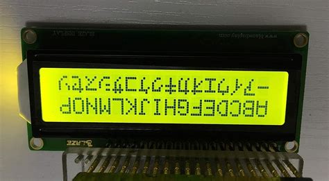X Alphanumeric LCD Display Kingway LCD Amazon In Industrial Scientific