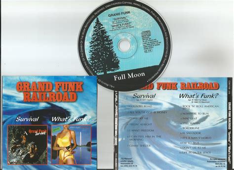 Albúm Survival De Grand Funk Railroad En Cdandlp