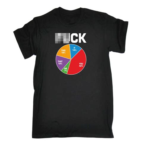 Mens F K Statistics Funny Joke Adult Humour Rude Offensive T SHIRT