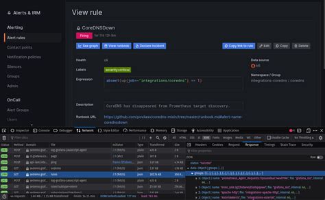 View Rule Page Actually Queries All Rules Every Time Not Just The