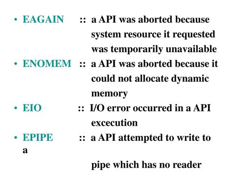 Unix And Posix Apis Apis A Set Of Application Programming Ppt Download