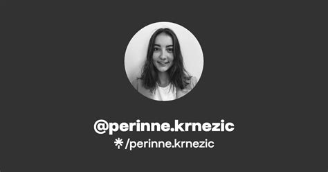 Perinne Krnezic Instagram Facebook Linktree