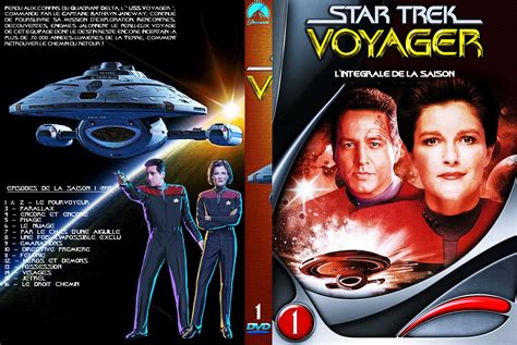 Star Trek Voyager Saison 1 Jaquette Dvd Star Trek Dvd Series