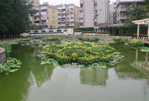 人工浮岛效果图 浮岛效果图 人工浮岛工 大山谷图库