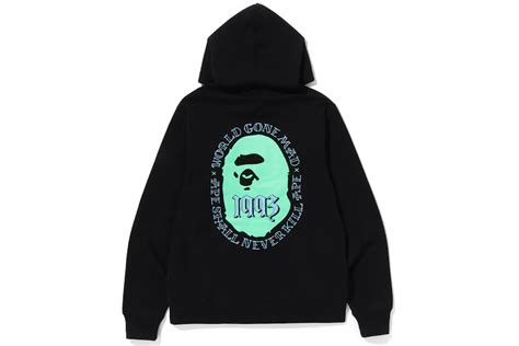 Bape Ape Head Pullover Hoodie Black Mens Ss23 Us