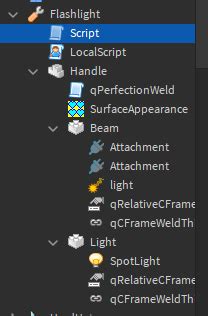 Flashlight Script Does Not Work Scripting Support Developer Forum