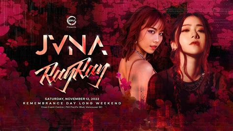Jvna X Rayray At Enso Event Centre Vancouver On 12th November 2022