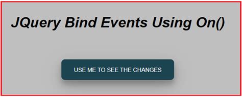 binding event handlers using jquery on method dot net tutorials