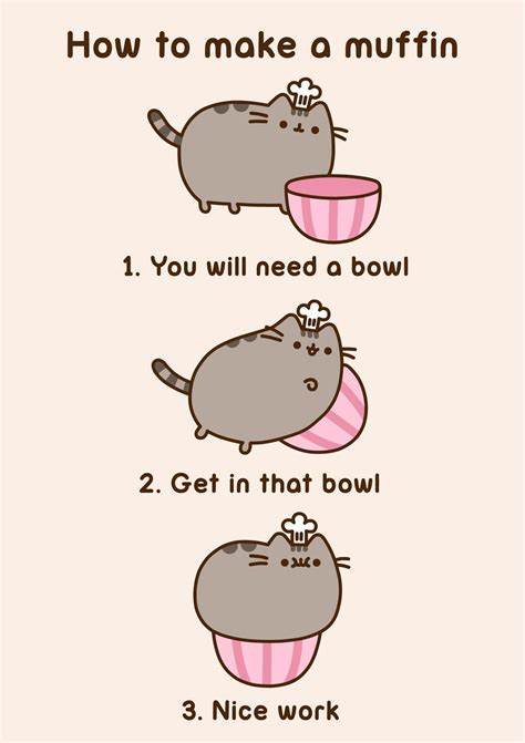 Pusheens Guide To Being Fancy