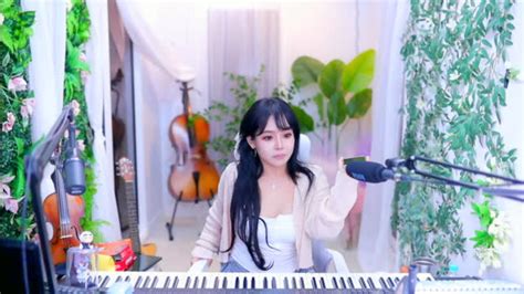 [클립]감사해요 바이올린 피아노 즉석신청곡 라이브여캠 사랑받는하니 아프리카tv Vod