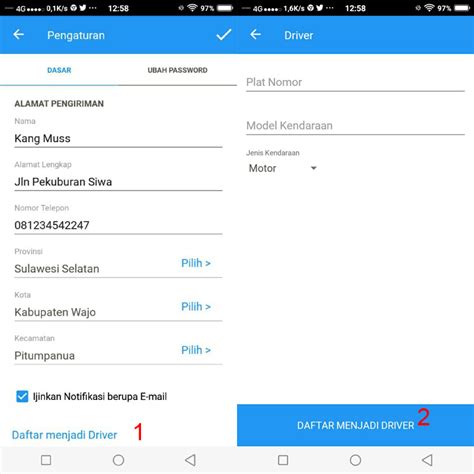 Syarat, Cara Daftar, dan Cara Kerja Aura Express Ojek Online Terbaru ...