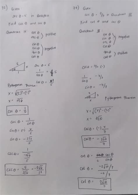 [solved] Use Fundamental Trigonometric Identities To Find The Value