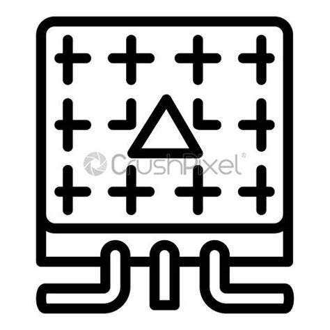 Icono De Caja Del Conmutador Eléctrico Estilo De Contorno Vector De Stock 3259110 Crushpixel