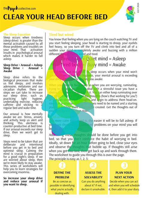 Clear Your Head Before Bed Sleep Resources