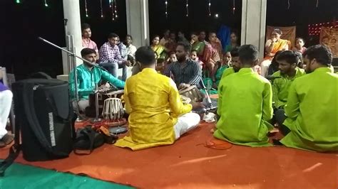 01 बुवा श्री रुपेश यमकर भजन स्पर्धा 2022 वर्दे Youtube