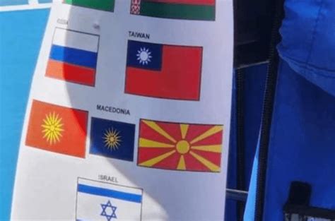 МНР се огласи Забранетото македонско знаме на „Австралија Опен“ било ненамерна грешка