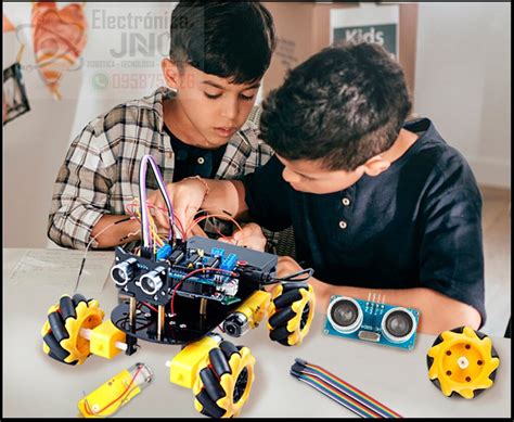 Kit De Coche Robot Inteligente Para Arduino Electronica JNC