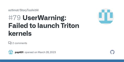 UserWarning Failed To Launch Triton Kernels Issue 79 Octimot StoryToolkitAI GitHub