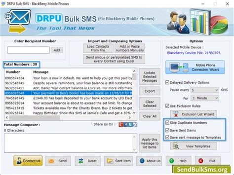 Send Bulk Sms For Blackberry Mobile Download And Review
