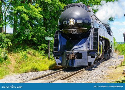 Norfolk And Western 611 Steam Locomotive Editorial Stock Image Image Of
