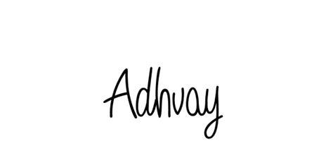 84 Adhvay Name Signature Style Ideas Ideal Name Signature