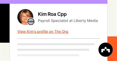 Kim Roa Cpp Payroll Specialist At Liberty Media The Org