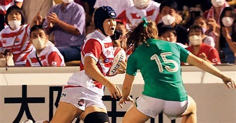 レジェンドたちに見守られ女子15人制、アイルランド撃破。 ラグビー日本代表 Number Web ナンバー