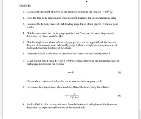 Solved THEORY Consider the I beam shown below У M Z х Chegg com