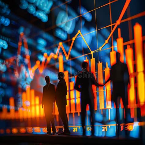 Business Partners And Market Growth Analysis Stock Photo Image Of