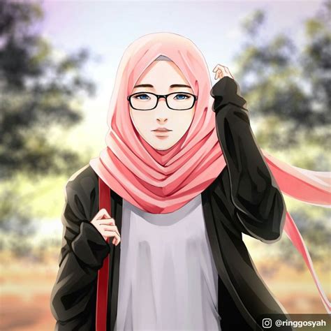 25 Koleksi Populer Gambar Anime Keren Hijab
