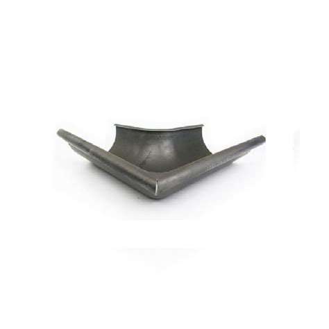 Alumasc Infinity Quartz Zinc Half Round 90 Degree Internal Angle