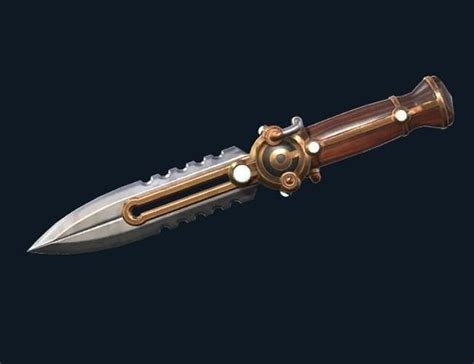 Magepunk Dagger Valorant 3d Model 3d Model 3d Printable Cgtrader