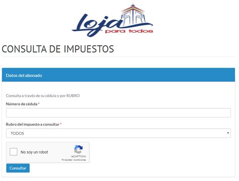 ≫ Consultar Impuesto Predial En Loja Pago 2025