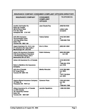 Fsco Complaint Officer Fill Online Printable Fillable Blank