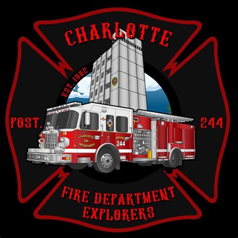 charlotte fire department explorers post 244 cfd explorers