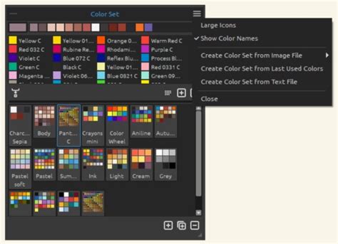 New Color Sets Webpage For Your Color Inspiration Blog