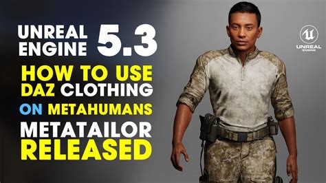 How To Use Daz Clothing On Metahumans With Metatailor Tutorial