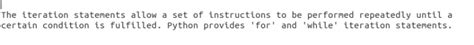 1 What Are Iteration Statements Name The Iteration Statements Provided By Python Pooja
