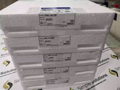 Omron G5rl 1a E Hr Dc24 Pcb Power Relay Seamac Devices