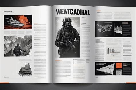 Vector Editorial Layout Design Premium Ai Generated Image