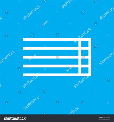 Guitar Strings Icon Illustration Isolated Vector Stock Vector Royalty