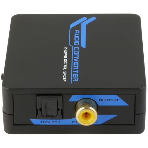 Luxburg® 2 Way Digital Spdif Cloaxial Audio Conventer Amplifier Extender Splitter Bigamart